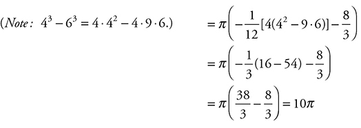 AP Calculus AB Free-Response Practice Test 14: Areas and Volumes ...