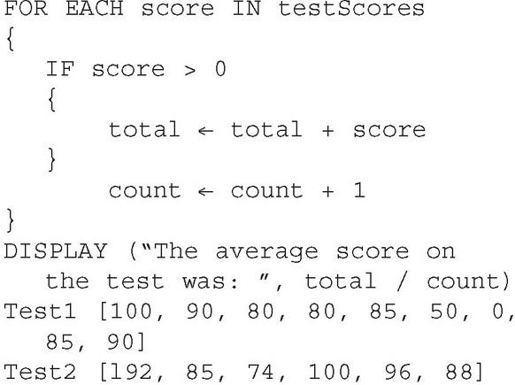 AP Computer Science Principles Practice Question 301: Answer and ...